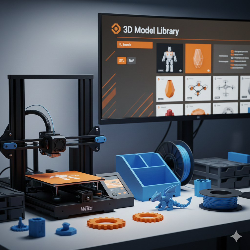 3D modely ke stažení, STL soubory, 3D tisk modely - Materialpro3d.cz